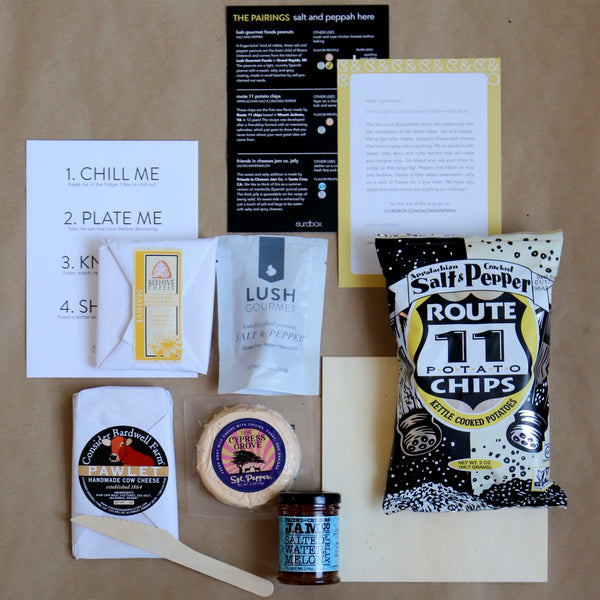 Curdbox - Monthly cheese and pairings subscription box